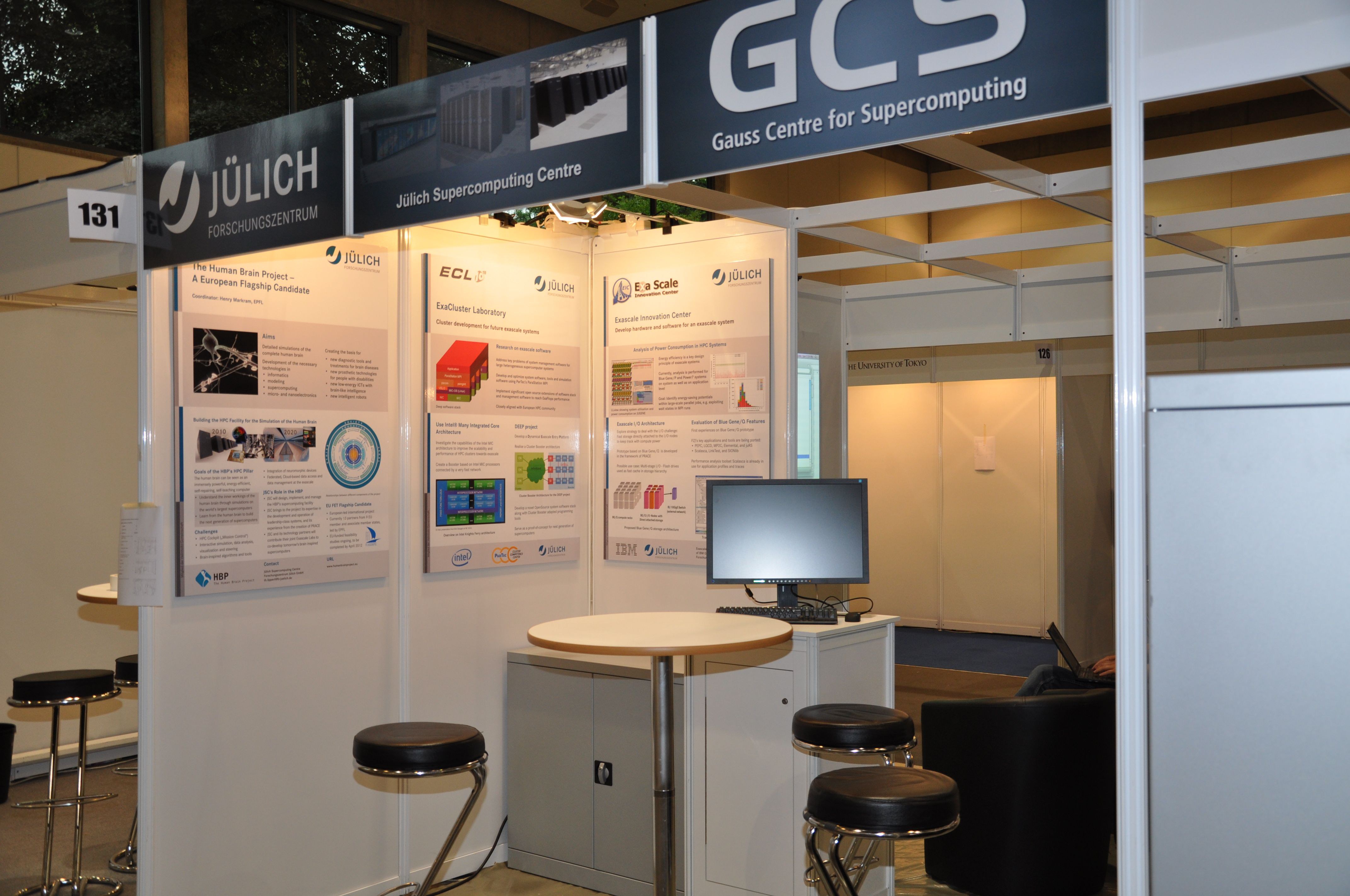 After finishing construction